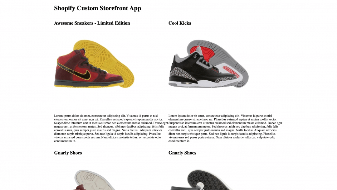 Shopify Headless eCommerce with the Storefront API